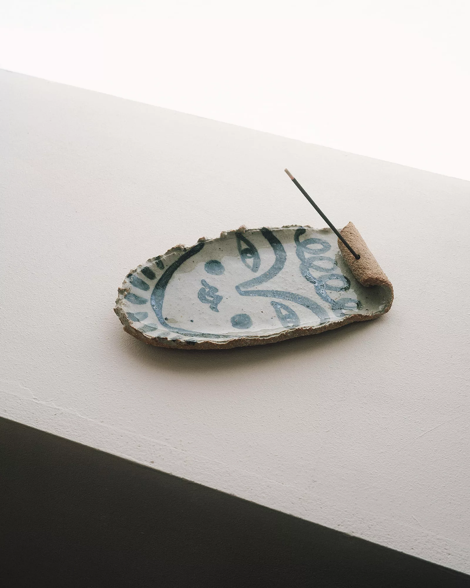 Ceramic Shell Incense Holder - In August Company