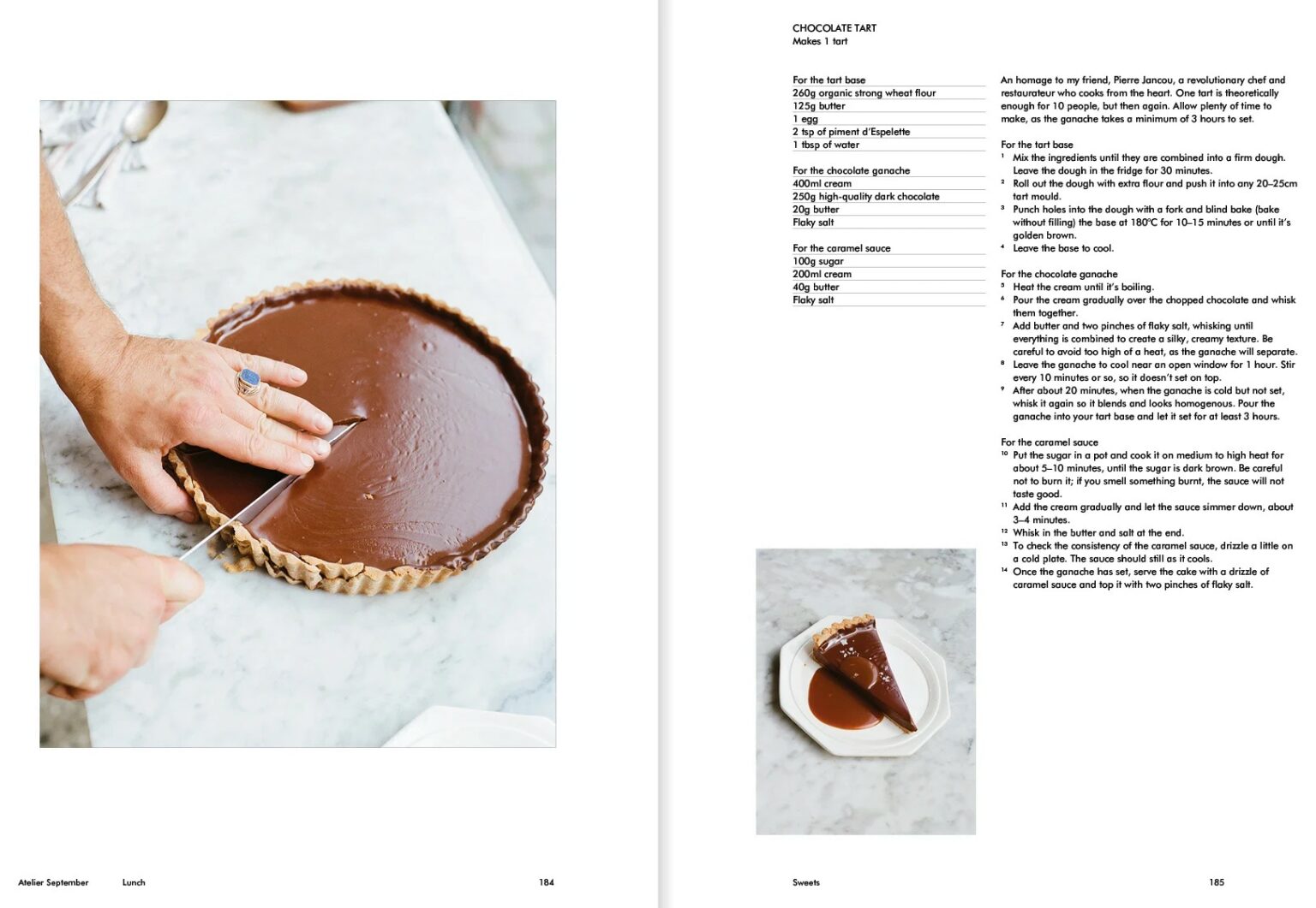 Atelier September Cookbook - In August Company